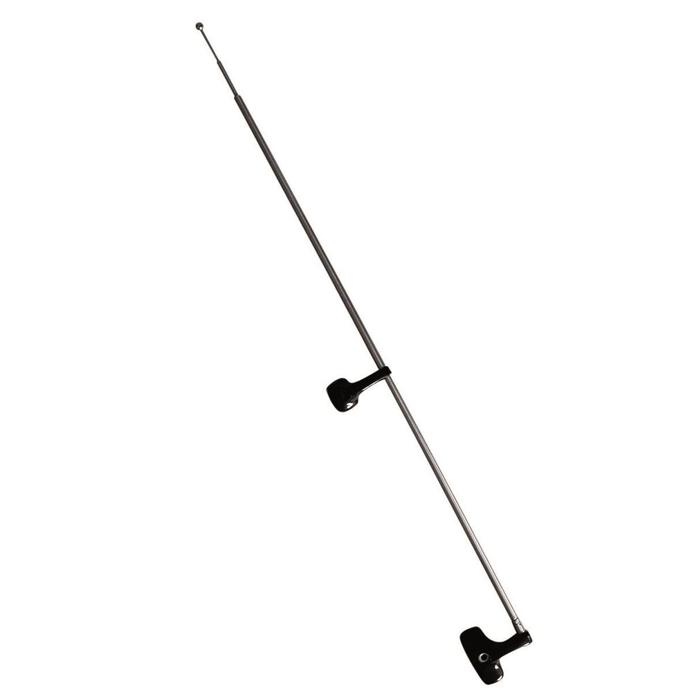 Antech Pillar Mount Aerial, Offset - Silver | Supercheap Auto New Zealand