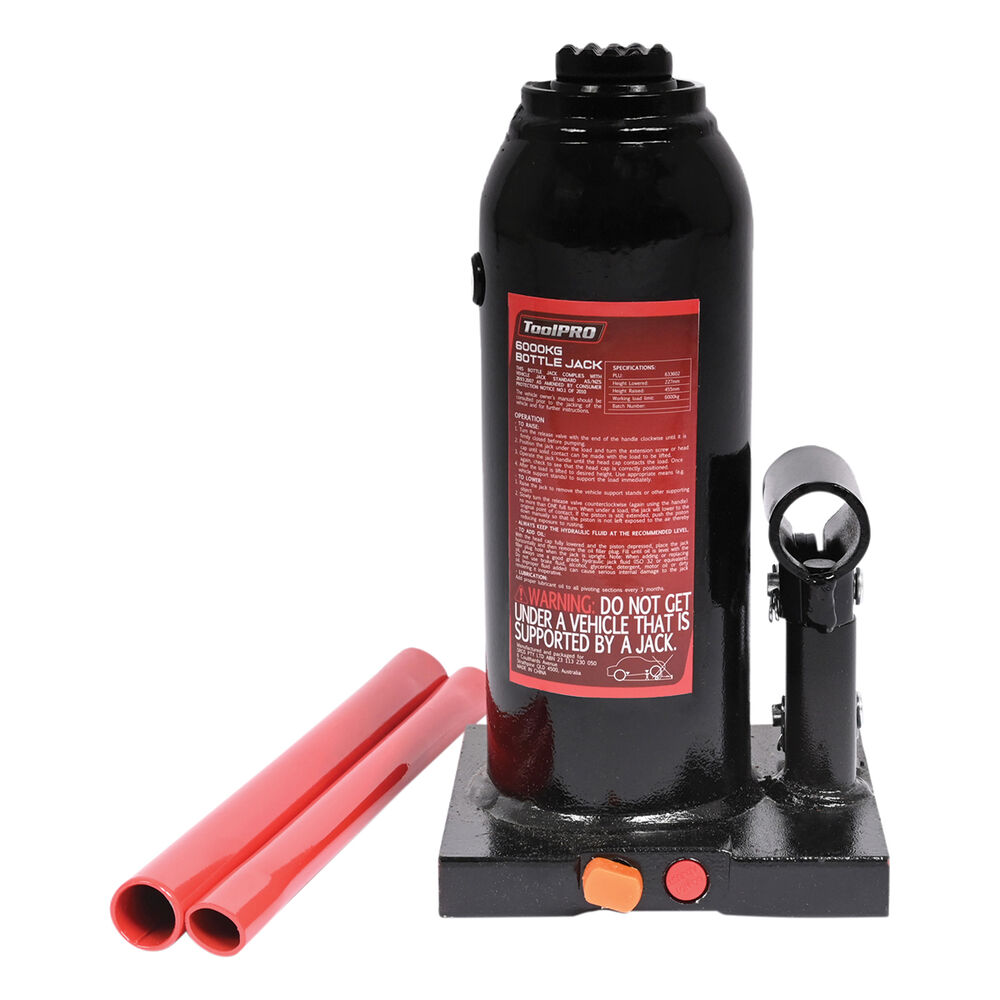 ToolPRO Welded Bottle Jack 6000kg | Supercheap Auto New Zealand
