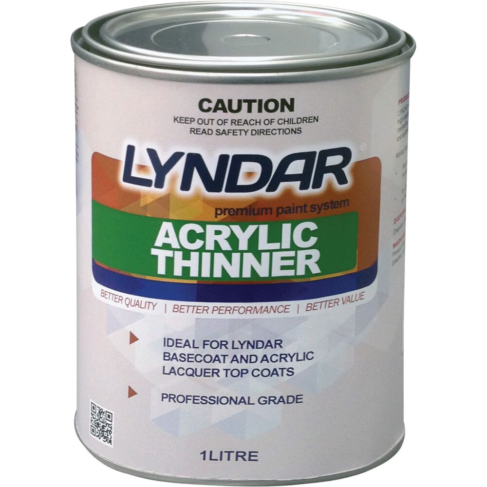 Lyndar Acrylic Thinner - 1 Litre | Supercheap Auto New Zealand