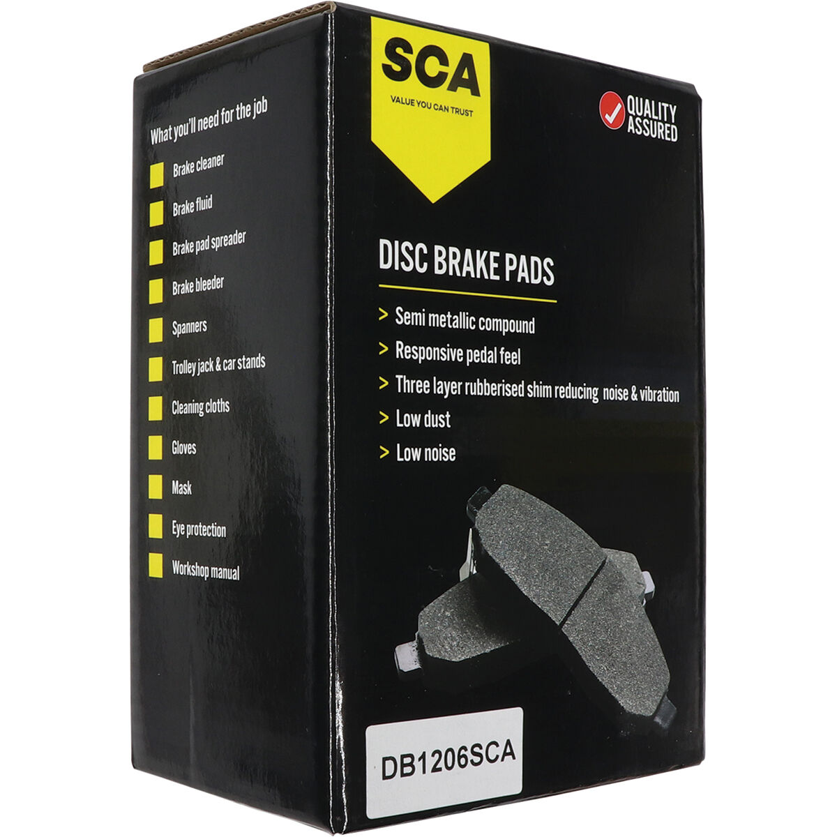 SCA Disc Brake Pads DB1206SCA | Supercheap Auto New Zealand
