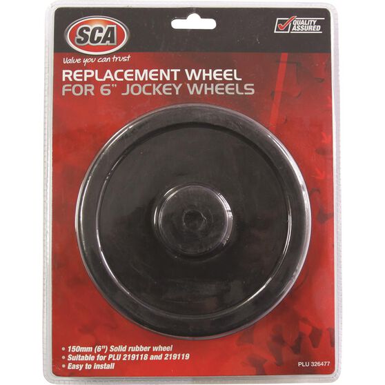 SCA Replacement Jockey Wheel - 6 inch | Supercheap Auto New Zealand