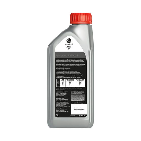 Castrol Activ 2T Motorcycle Oil 1 Litre | Supercheap Auto New Zealand