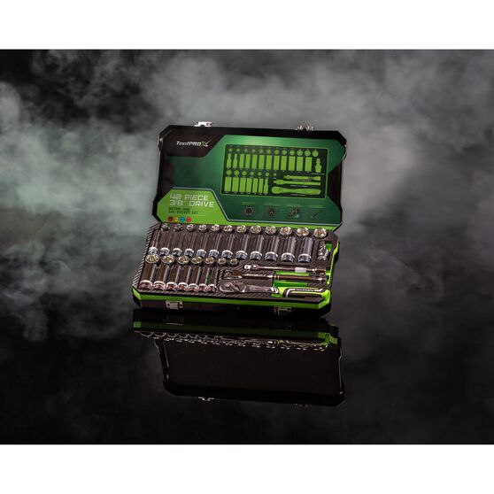 ToolPRO-X Socket Set 3/8" Drive Metric/SAE 42 Piece | Supercheap Auto ...