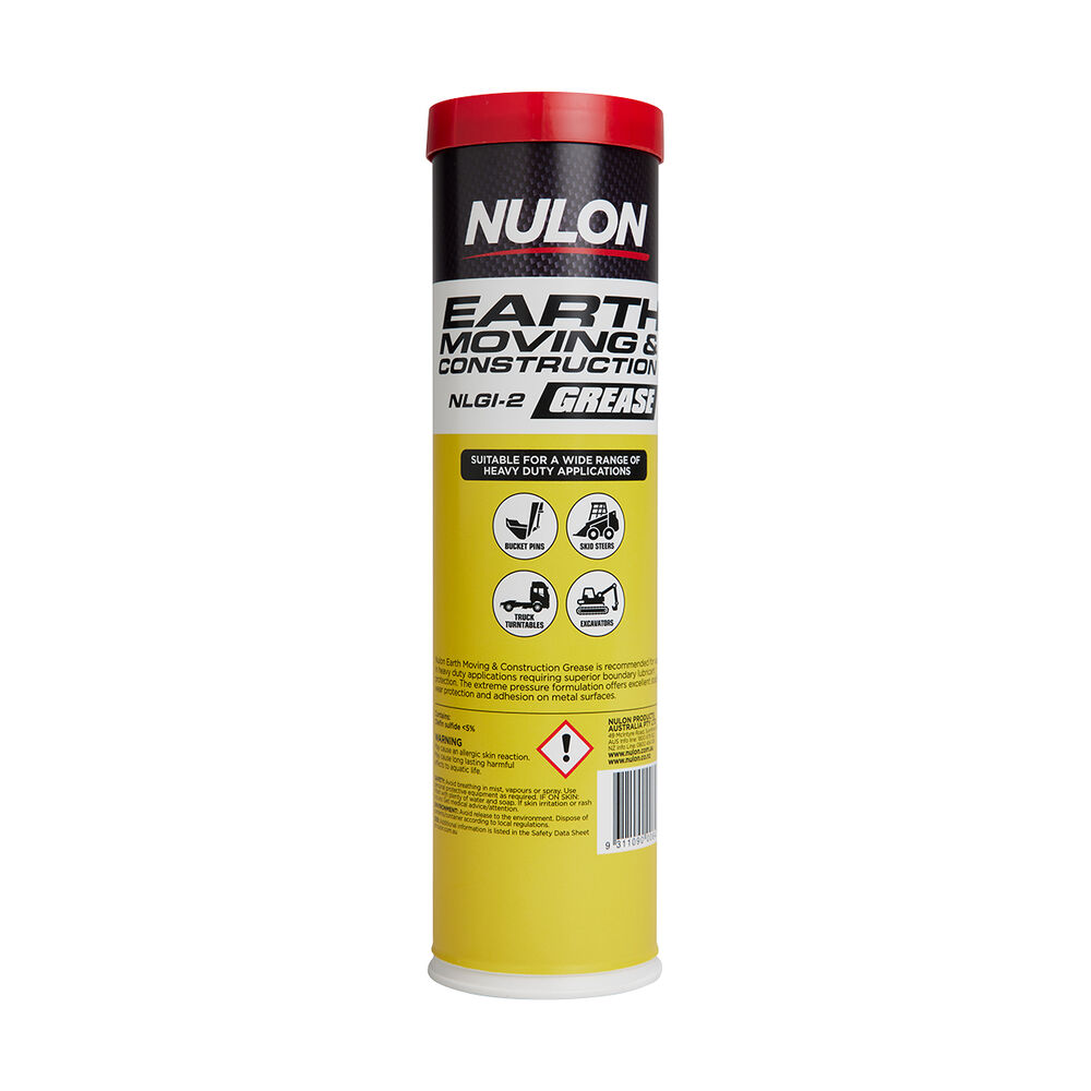 Nulon Grease Cartridge Earthmoving & Construction 450g | Supercheap ...