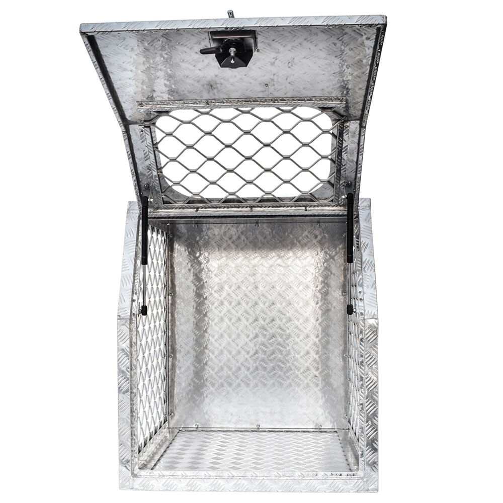 ToolPRO Dog Box - Modular, Aluminium Checker Plate | Supercheap Auto ...